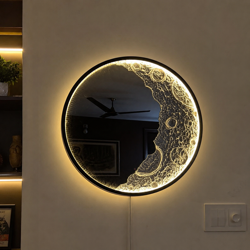 MoonGlow LED Wall Mirror – Owesco